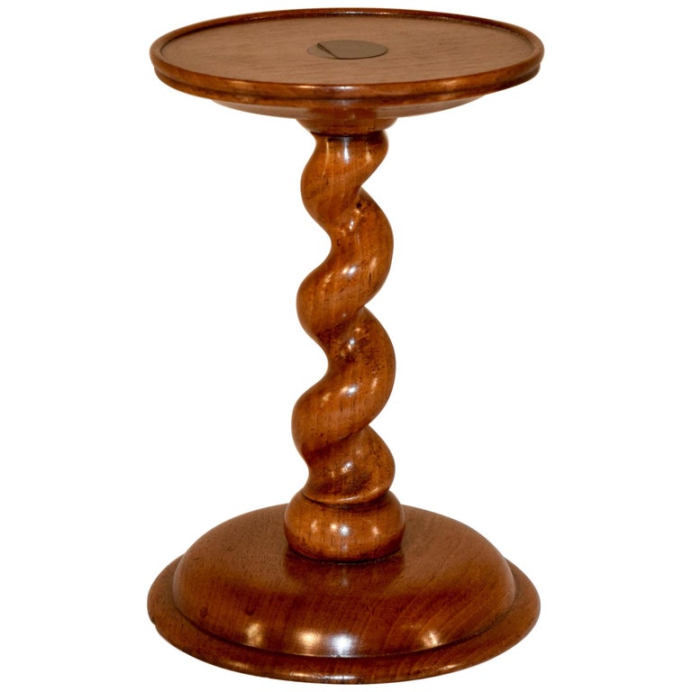 19th Century Small Oak Pedestal at 1stDibs