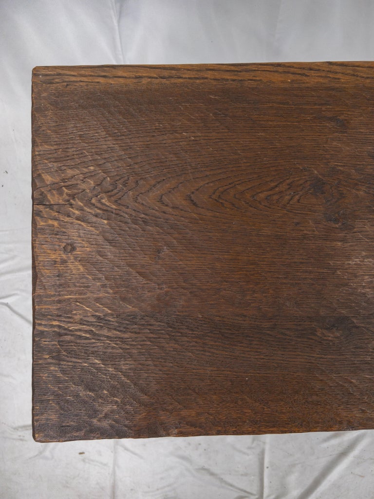 19th Century Small Spanish Trestle Table For Sale at 1stDibs