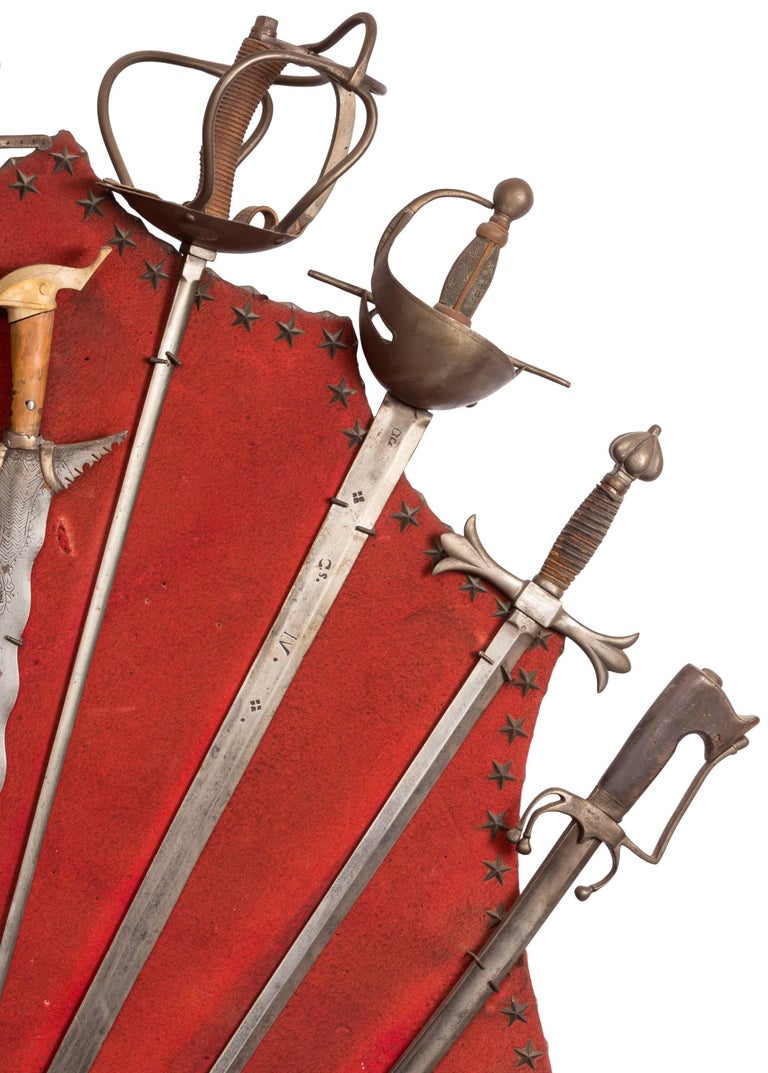 19th Century Spanish and Philippine Sword Panoply / Weapons Display at ...