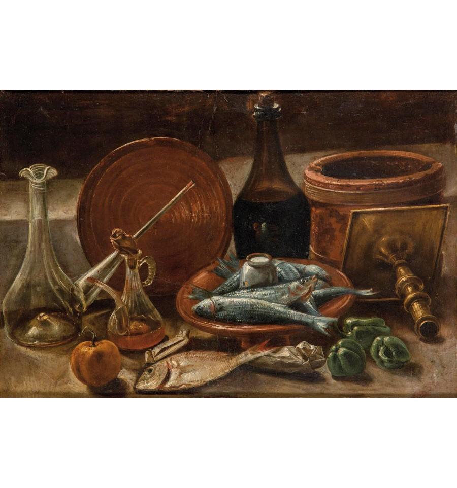 Pastel Still Life with Game by Artist William Henry Chandler For Sale ...