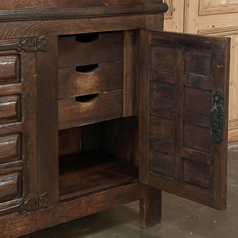 19th Century Spanish Colonial 6-Door Cabinet, Cupboard For Sale at 1stDibs