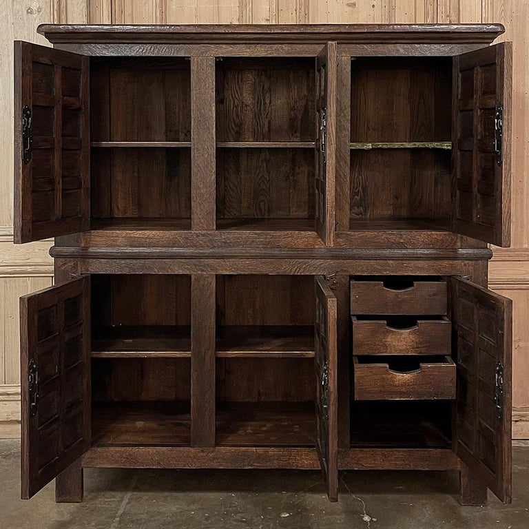 19th Century Spanish Colonial 6-Door Cabinet, Cupboard For Sale at 1stDibs