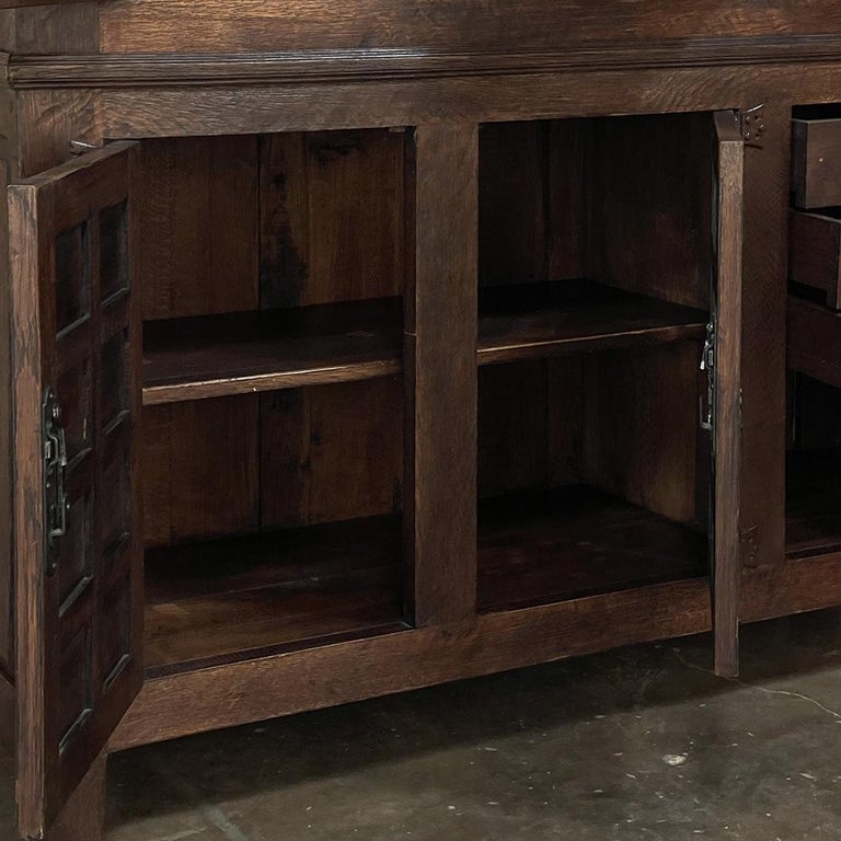 19th Century Spanish Colonial 6-Door Cabinet, Cupboard For Sale at 1stDibs