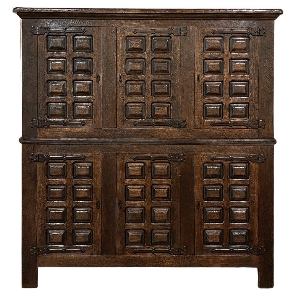 Small 18th Century Spanish or Spanish Colonial Oak Cabinet For Sale at ...