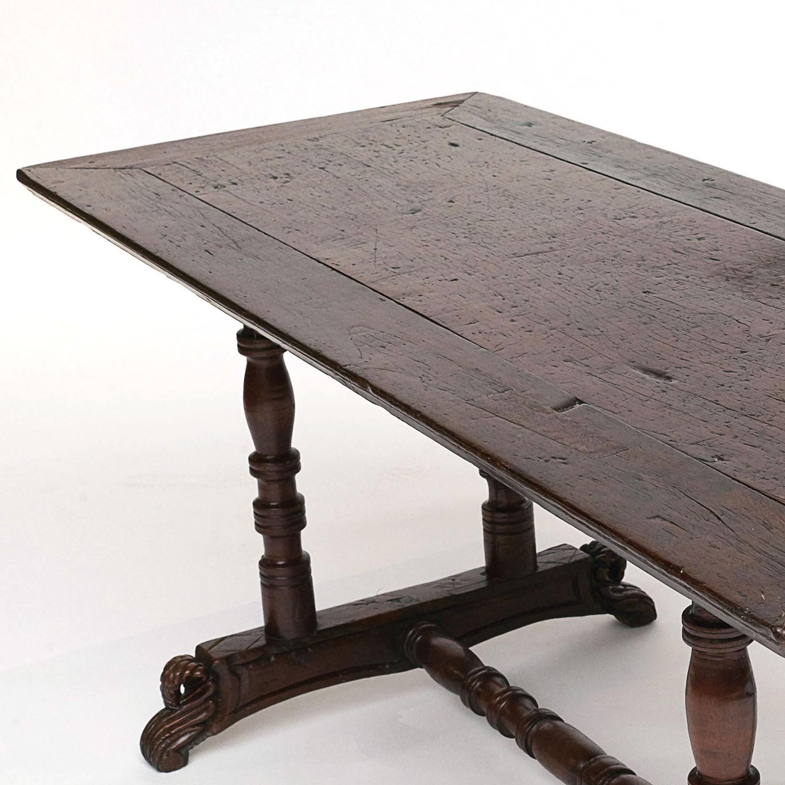 19th Century Spanish Colony "Baroque" Long Table at 1stDibs