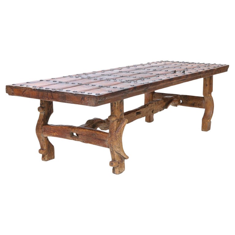 19th Century Spanish Entrance Door Table at 1stDibs