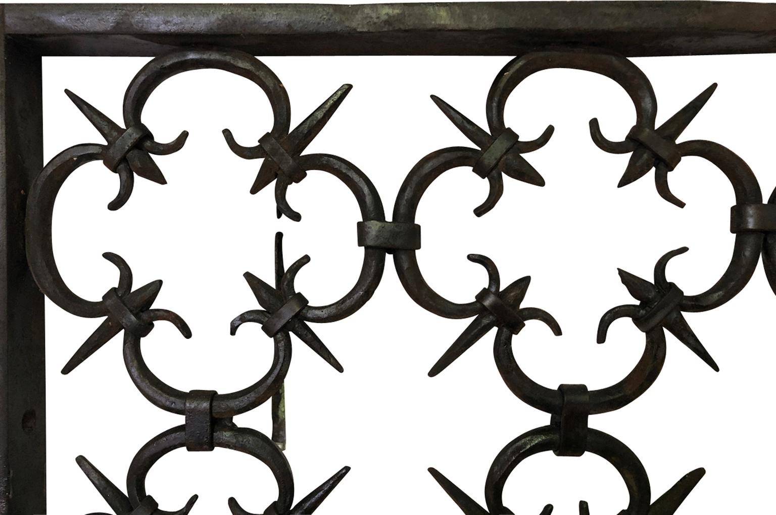 19th Century Spanish Iron Gate at 1stDibs