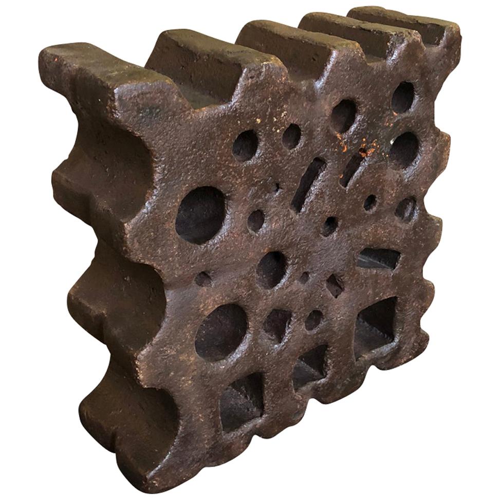 19th Century Spanish Iron Industrial Mold at 1stDibs