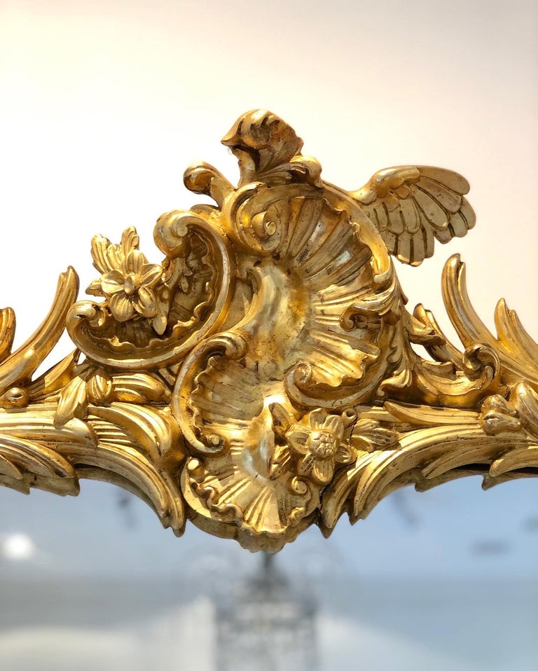19th Century Spanish Neo Rococo Mirror For Sale at 1stDibs