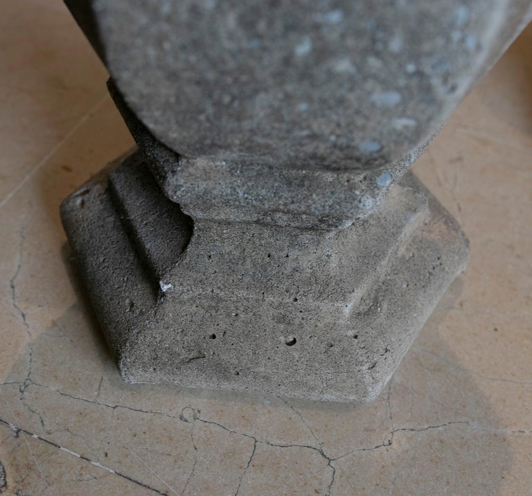 19th Century Spanish Pair of Stone Balusters For Sale at 1stDibs