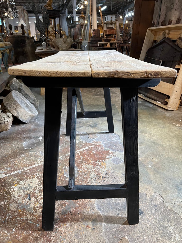 19th Century Spanish Rustic Console Table For Sale at 1stDibs
