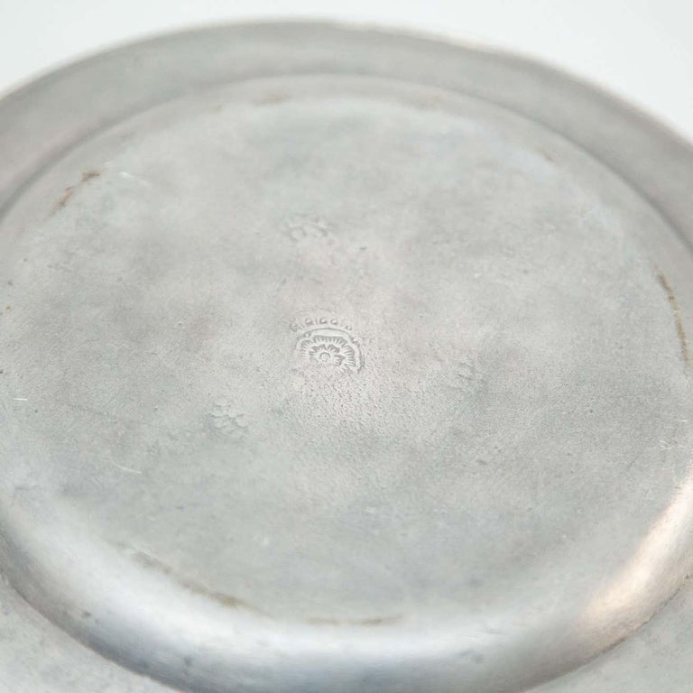 19th Century Spanish Traditional Metal Plate For Sale at 1stDibs