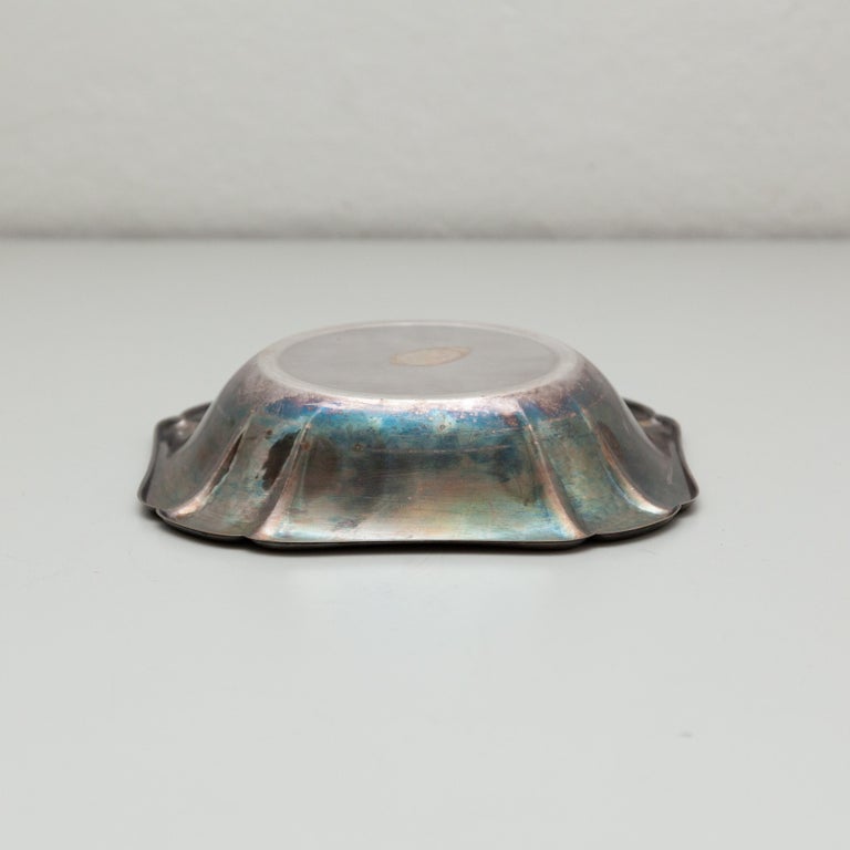 19th Century Spanish Traditional Metal Plate For Sale at 1stDibs