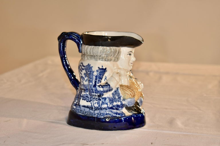 19th Century Staffordshire Toby Jug For Sale at 1stDibs