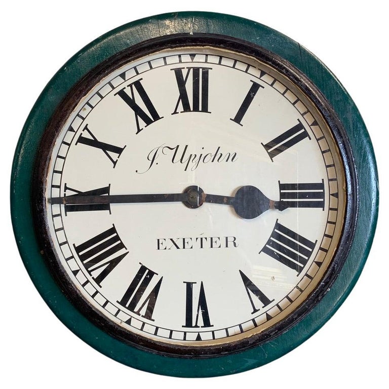 19th Century Station Clock For Sale at 1stDibs