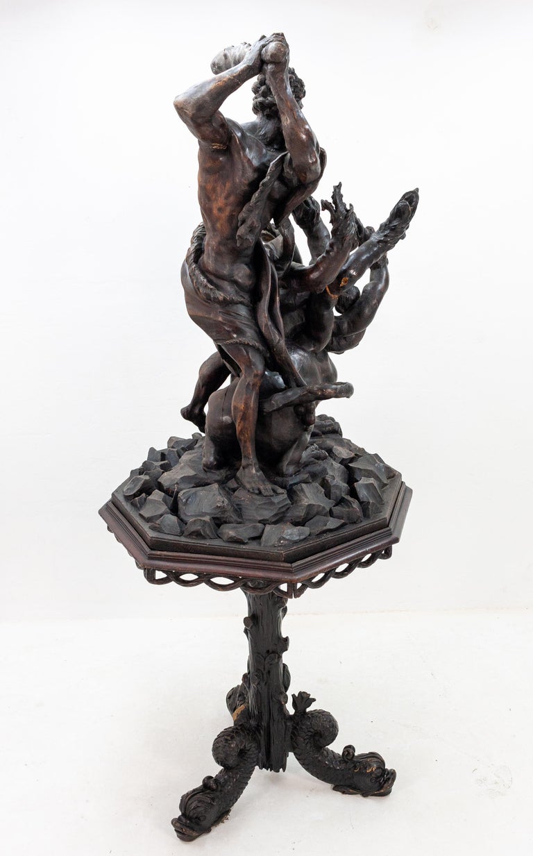 19th Century Statue Hercules Slaying the Hydra at 1stDibs | hercules ...