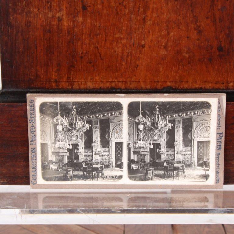 19th Century Stereoscope with Slides For Sale at 1stDibs