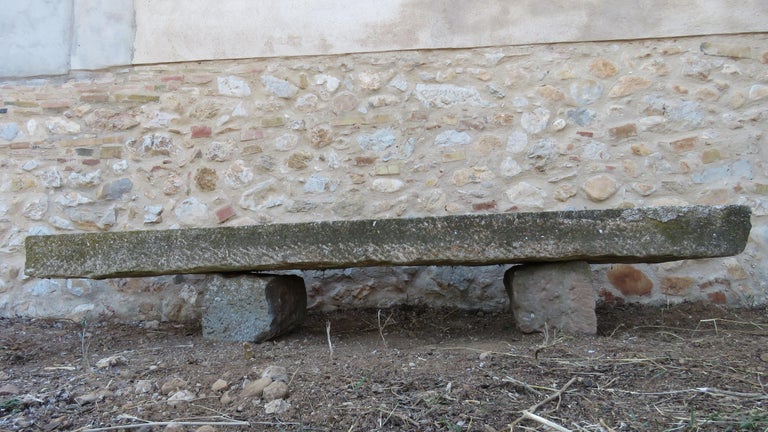 19th Century Stone Bench For Sale at 1stDibs