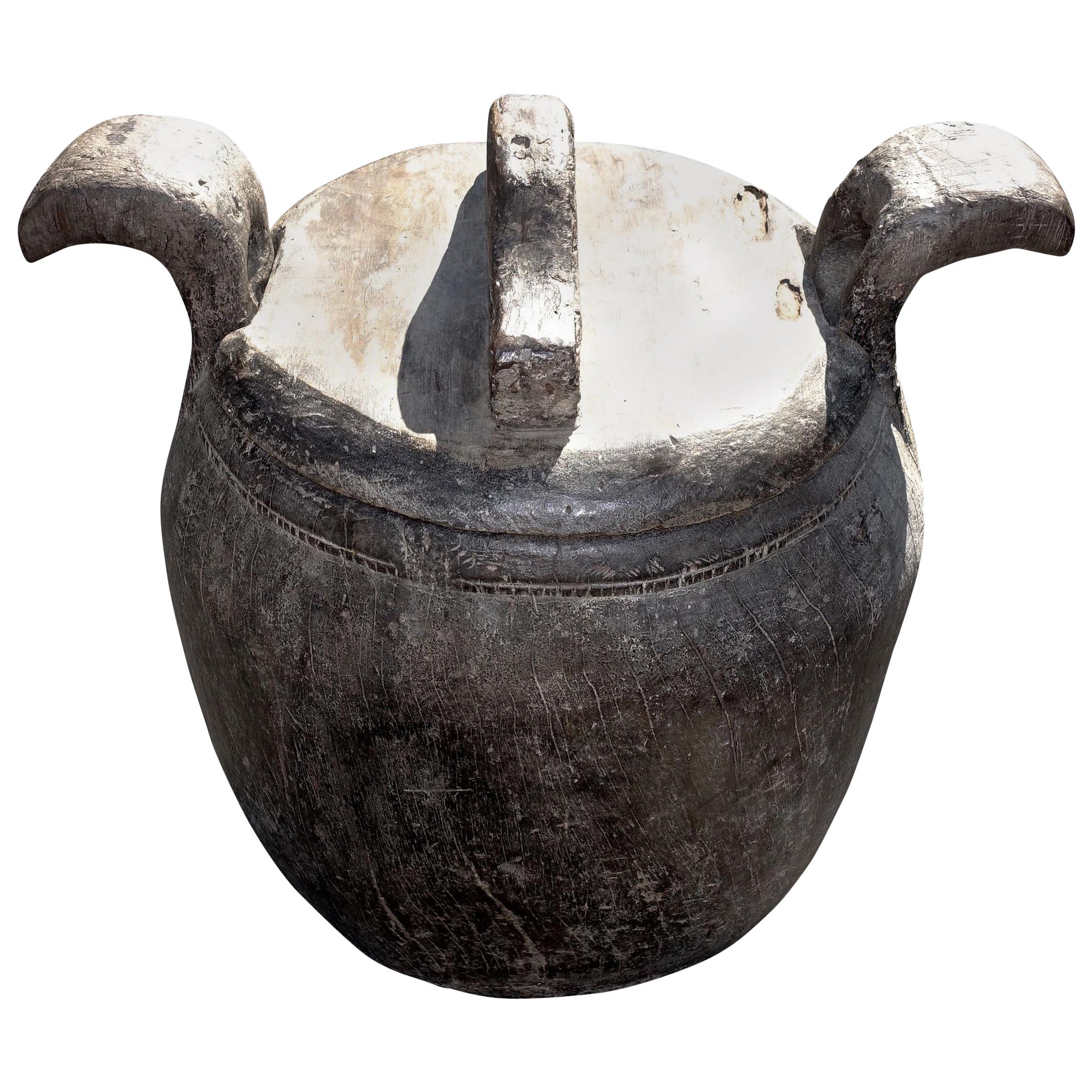 19th Century Sumatra Wooden Rice Carrier at 1stDibs