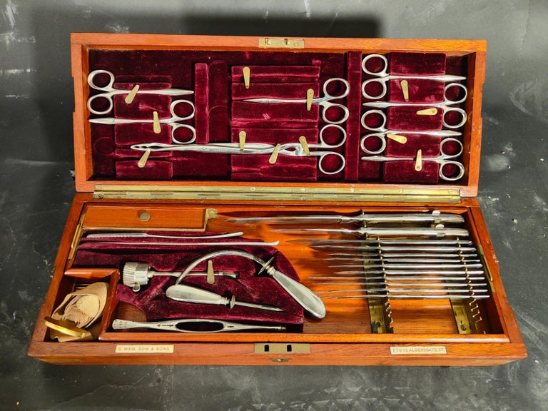 19th Century Surgery Box at 1stDibs