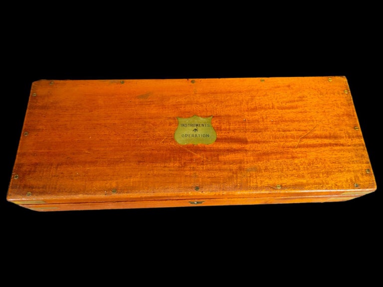 19th Century Surgery Box at 1stDibs