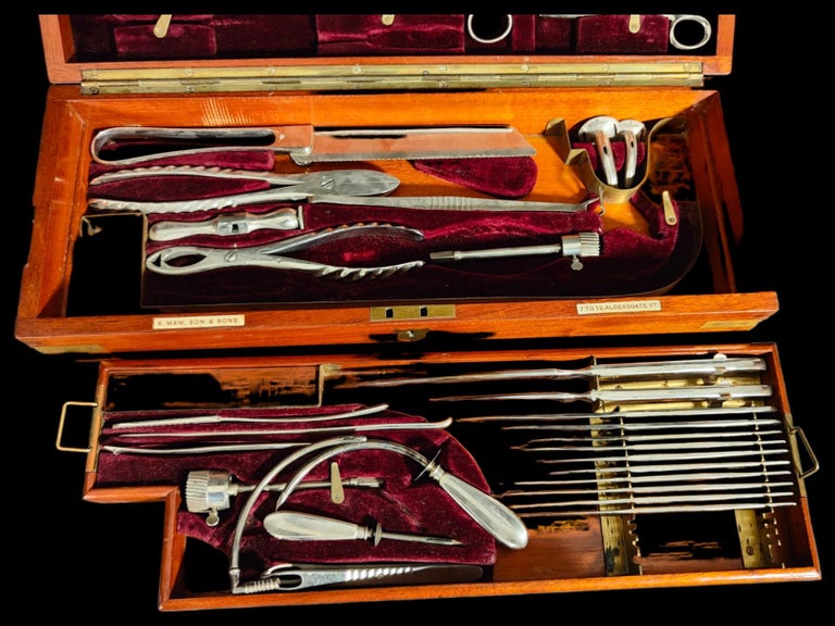19th Century Surgery Box at 1stDibs