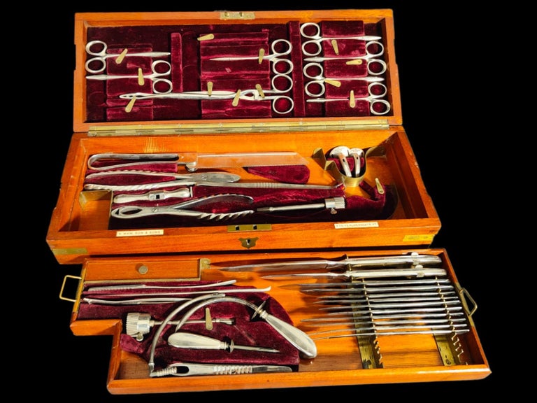 19th Century Surgery Box at 1stDibs