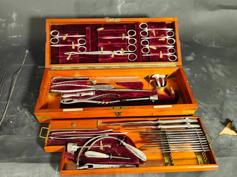 19th Century Surgery Box at 1stDibs