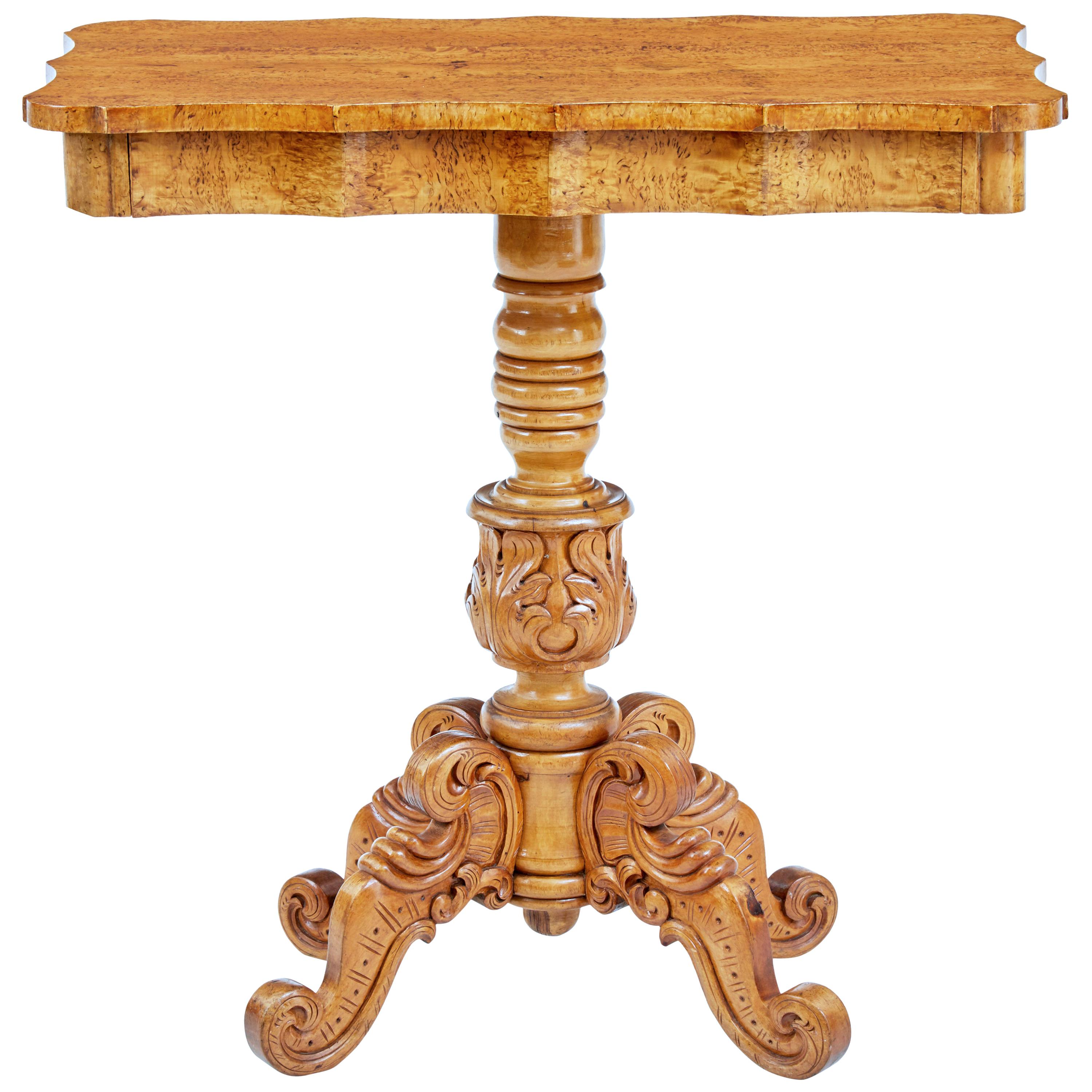 Masur Birch Root Table For Sale at 1stDibs