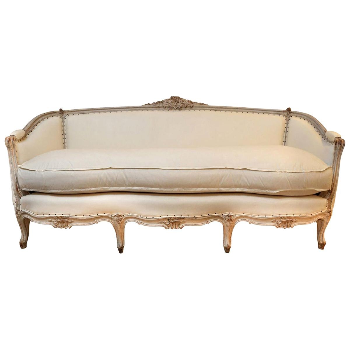 Art Deco Sofa French Canapé Bed with Integrated Cabinets and Shelves ...