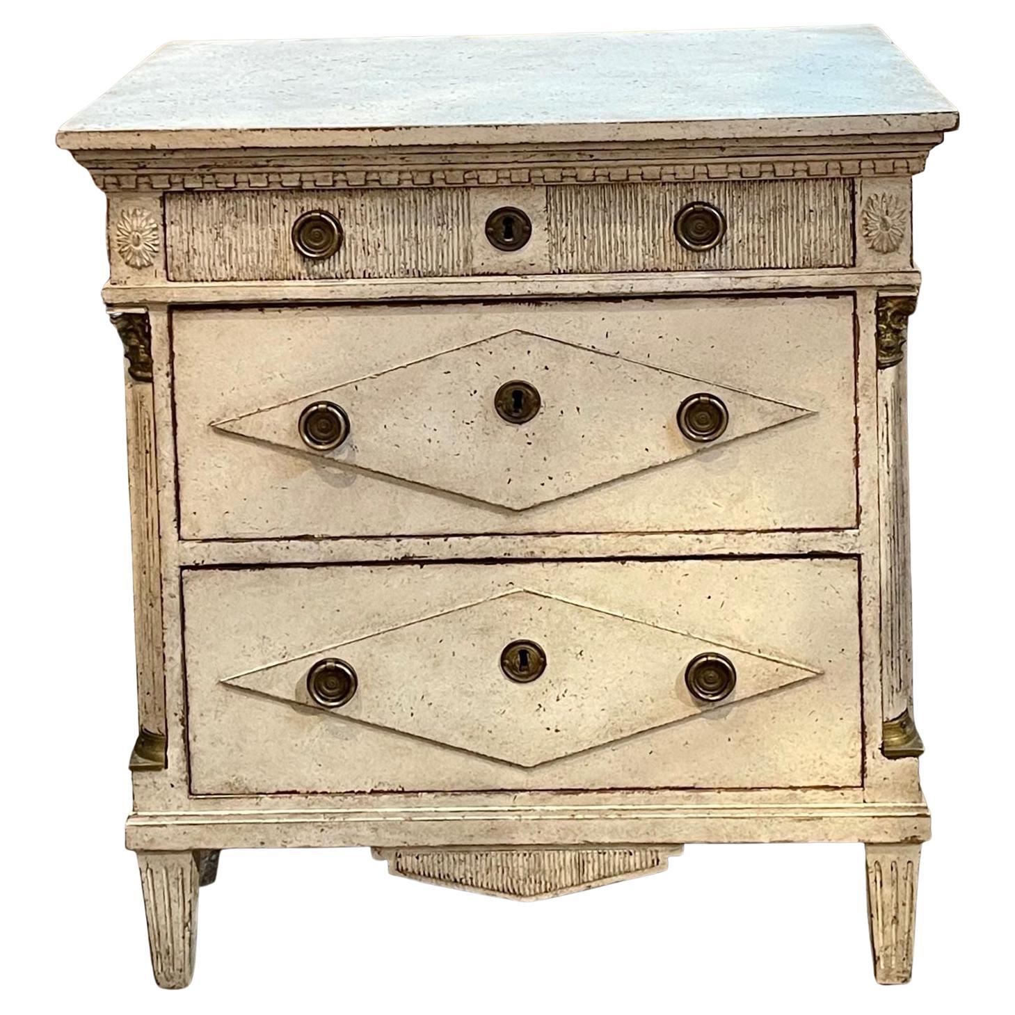19th Century Swedish Empire Chest at 1stDibs