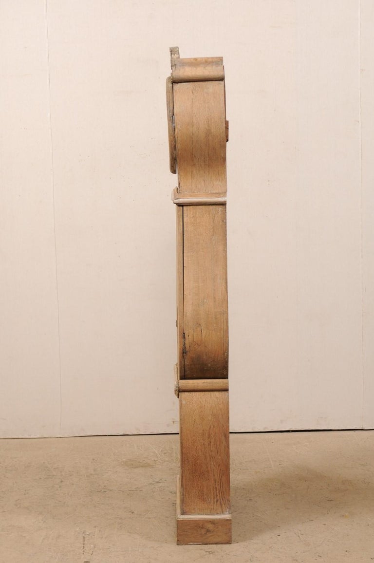 19th Century Swedish Clock with Carved Floral Bonnet at 1stDibs ...