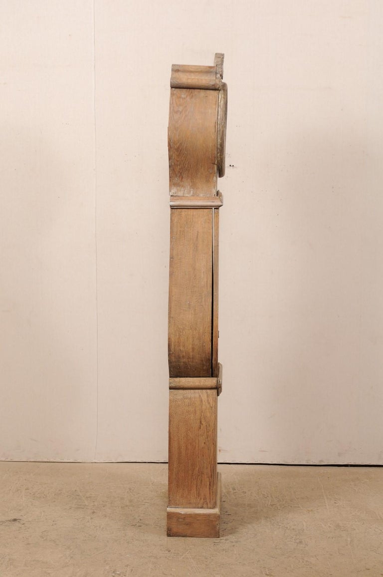 19th Century Swedish Clock with Carved Floral Bonnet at 1stDibs ...