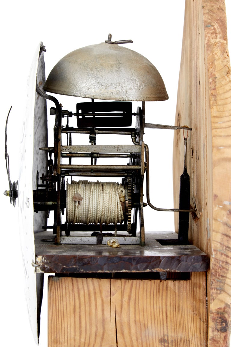 19th Century Swedish Painted Mora Longcase Clock at 1stDibs | mora ...