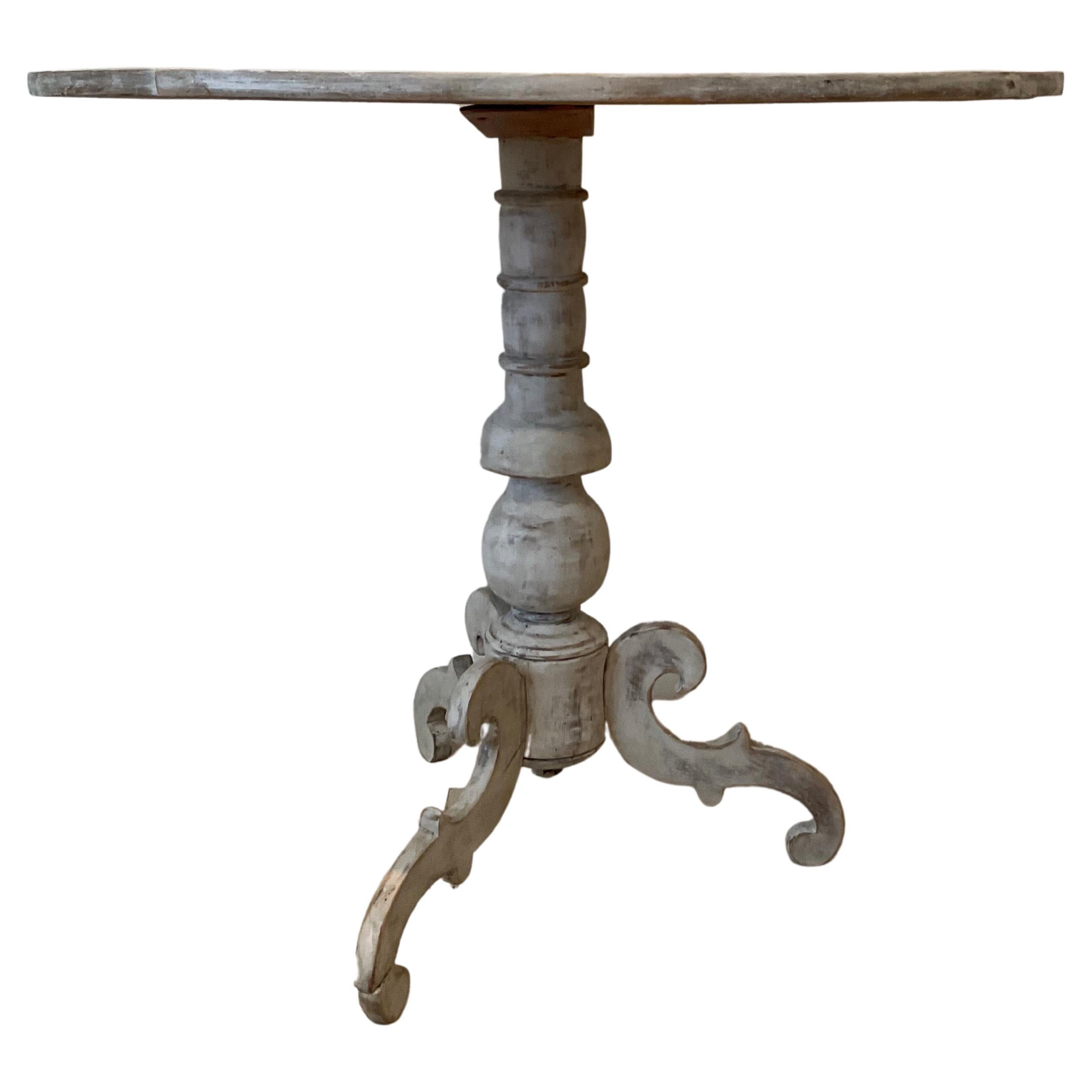 Early 19th Century Painted Swedish Table at 1stDibs
