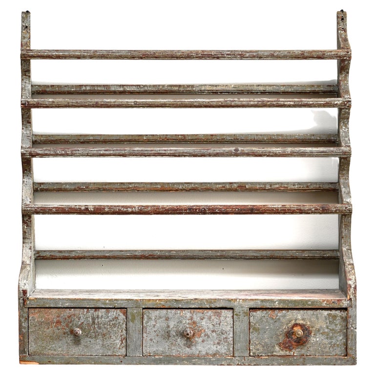 19th Century Swedish Plate Rack at 1stDibs