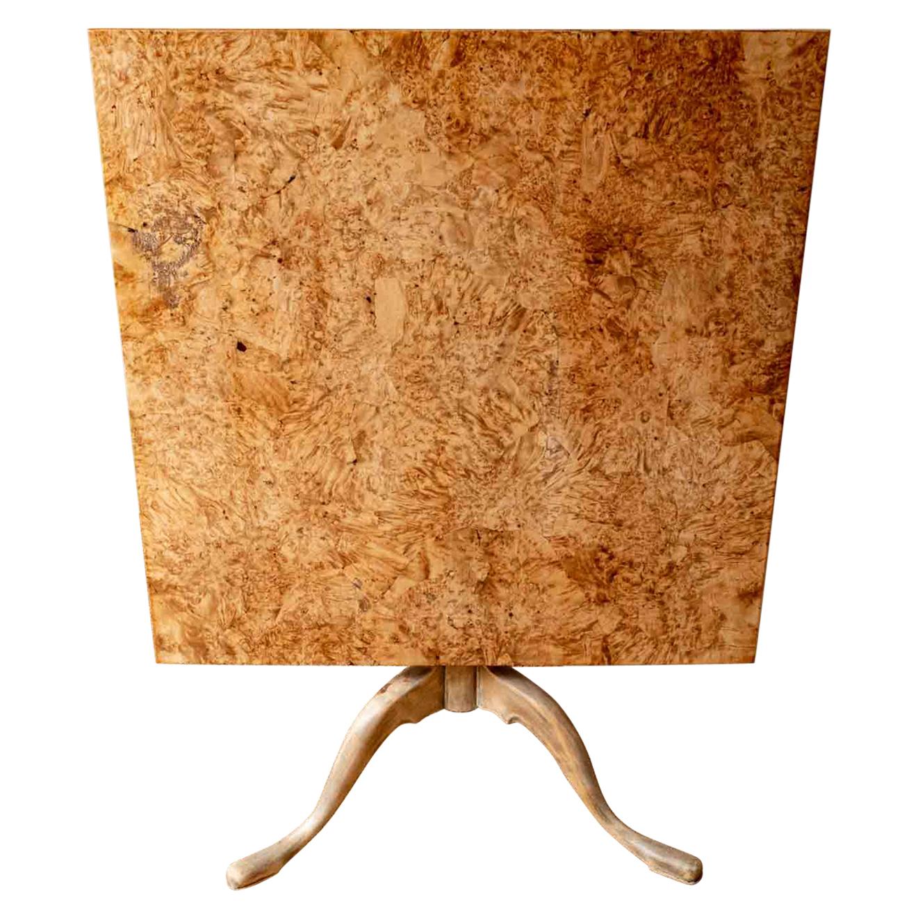 19th Century French Pine Wine Tasting Tilt-Top Table at 1stDibs