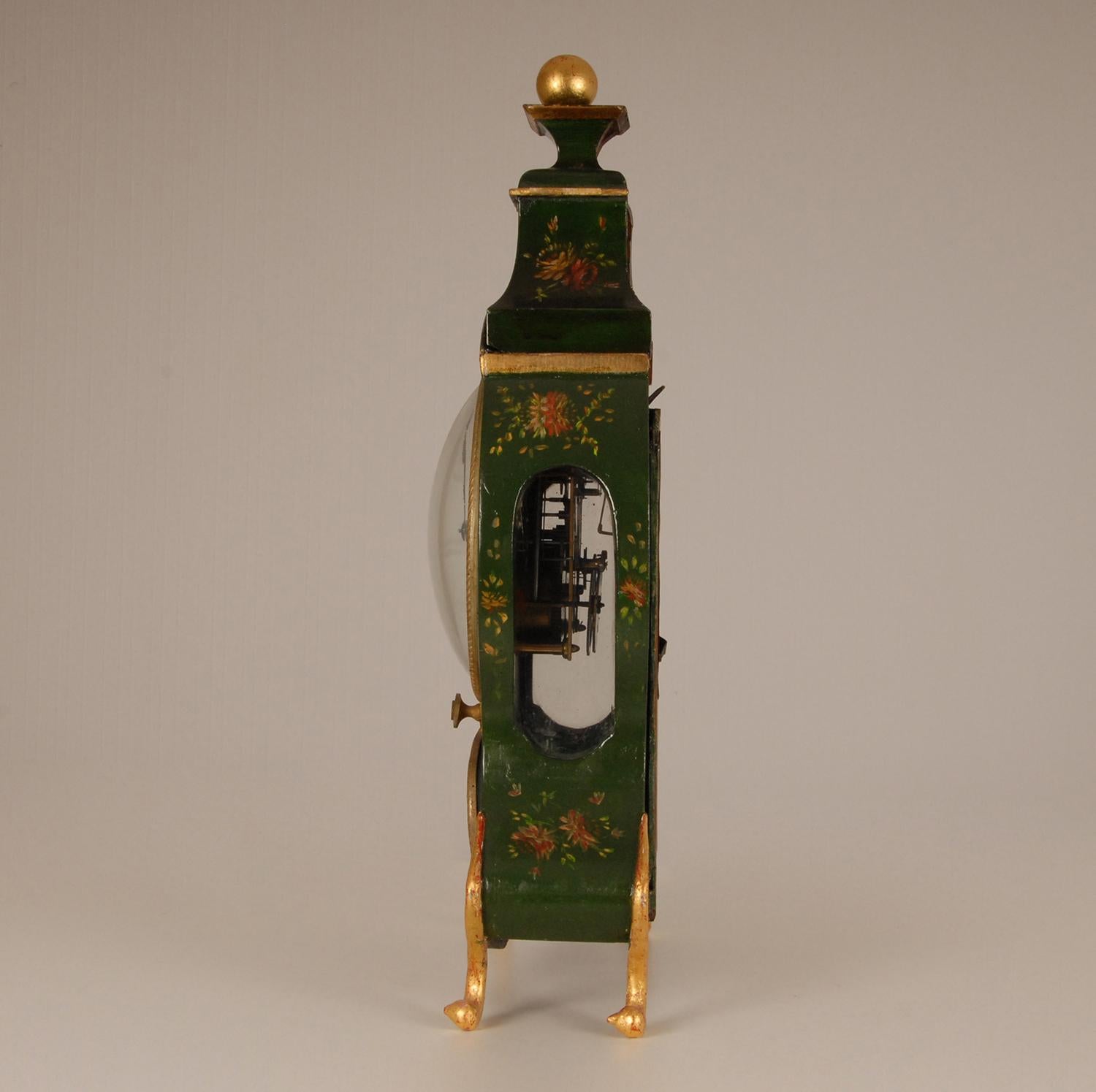 19th Century Swiss Neuchatel Bracket Clock with Matching Bracket For ...