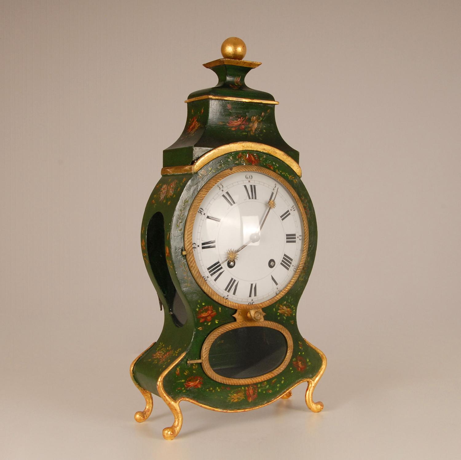 19th Century Swiss Neuchatel Bracket Clock with Matching Bracket For ...