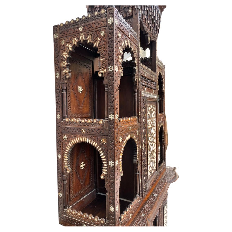 19th Century Syrian Cabinet For Sale at 1stDibs