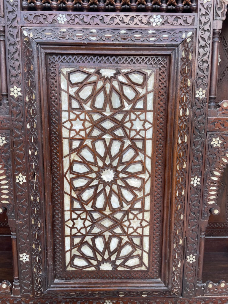 19th Century Syrian Cabinet For Sale at 1stDibs