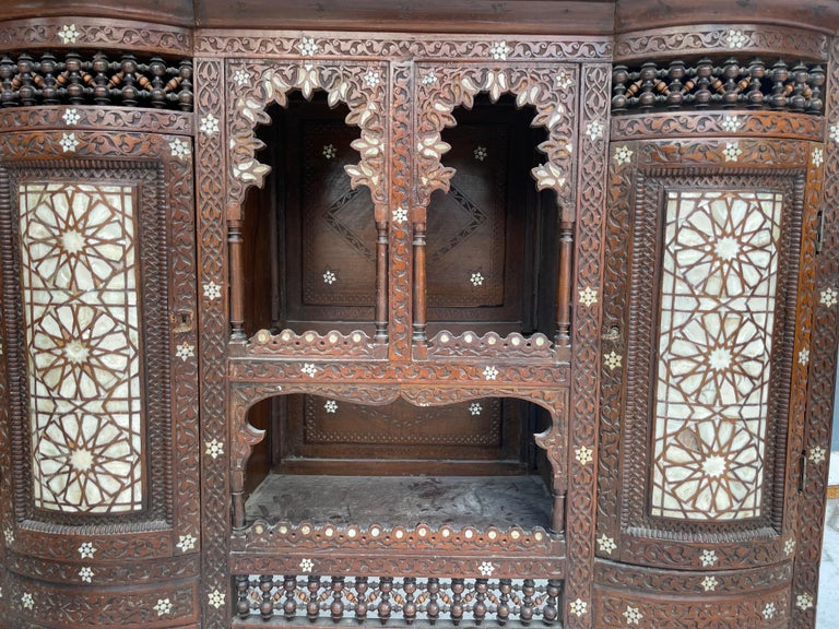 19th Century Syrian Cabinet For Sale at 1stDibs