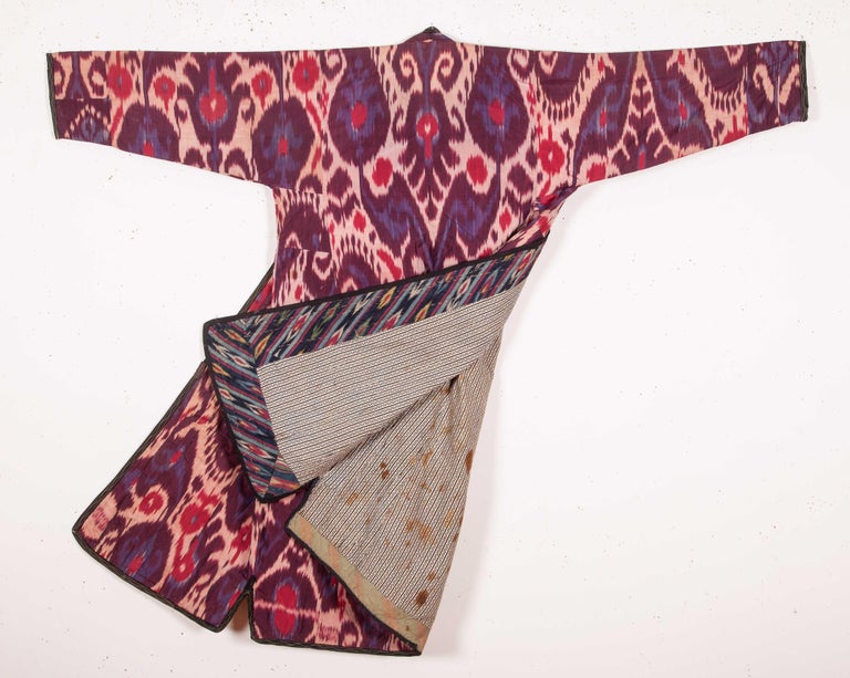 19th Century Tajik Silk Chapan For Sale at 1stDibs | tajik chapan