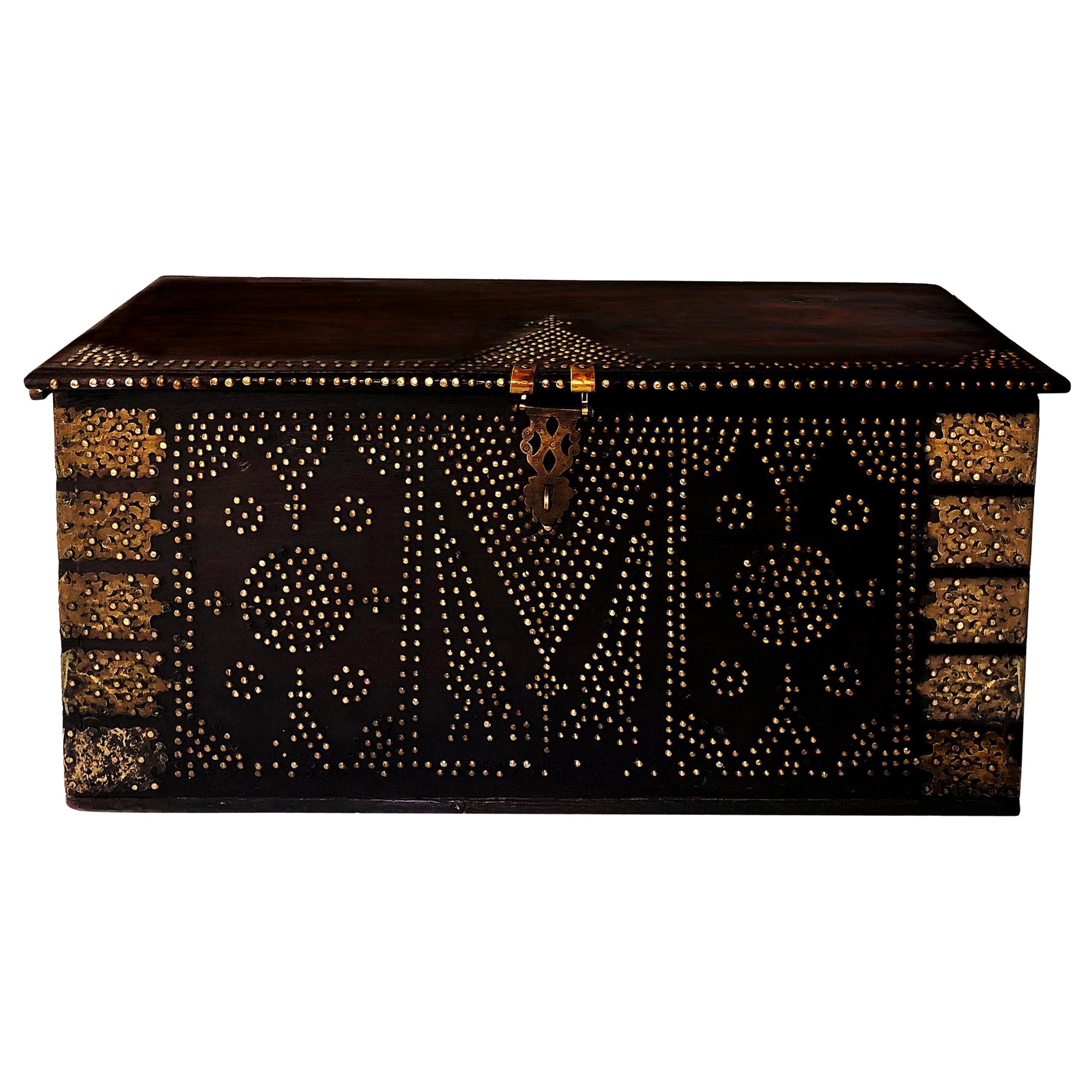 Rare 18th Century East African “Zanzibar” Chest. at 1stdibs
