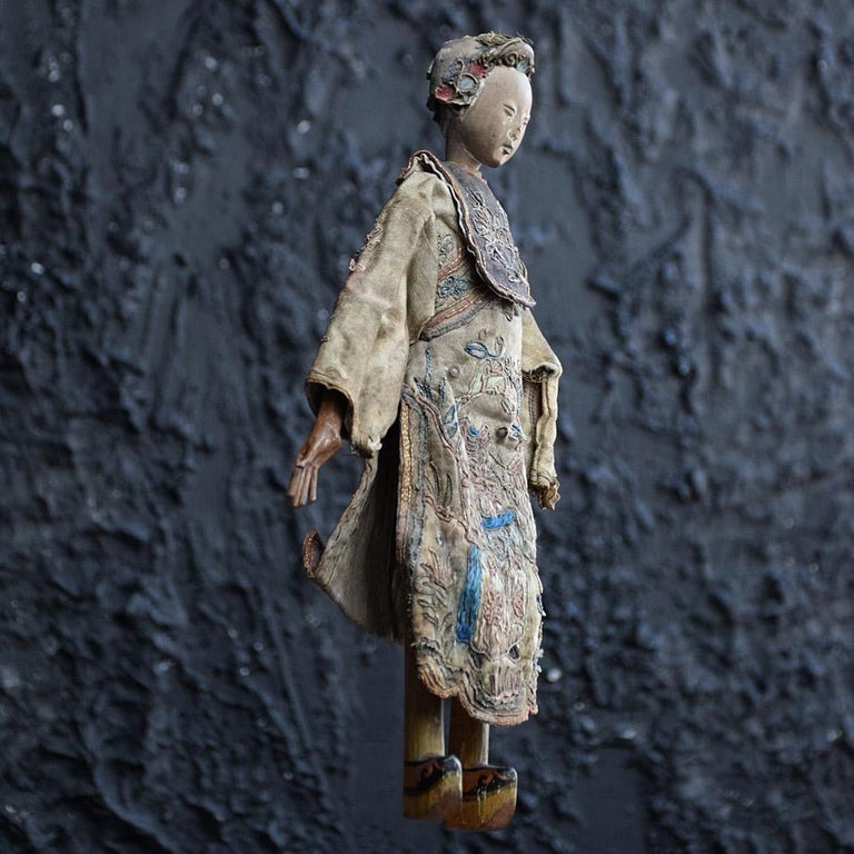 19th Century Terracotta Orpah Puppet at 1stDibs