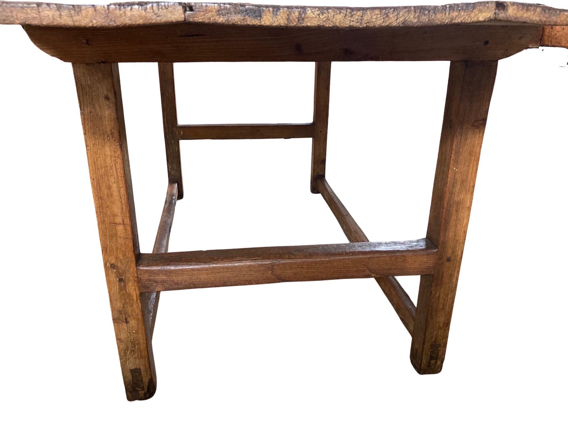 19th Century Texas Spanish Colonial Farm Table / Dining Table For Sale ...