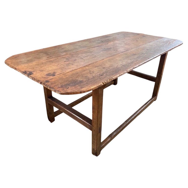 19th Century Texas Spanish Colonial Farm Table / Dining Table For Sale ...