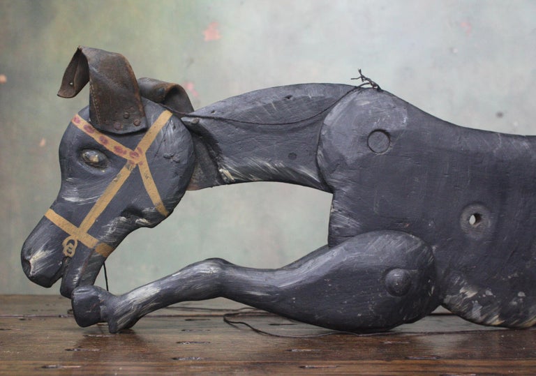 19th Century Tiller and Clowes Marionette Donkey Puppets Circus ...