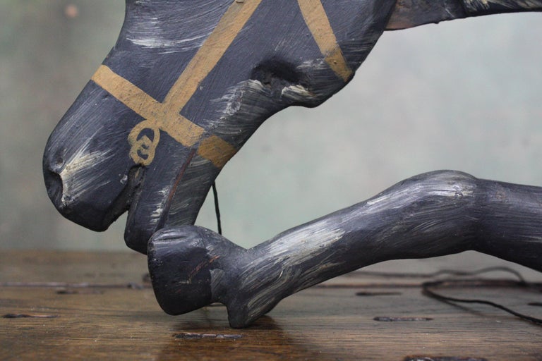 19th Century Tiller and Clowes Marionette Donkey Puppets Circus ...