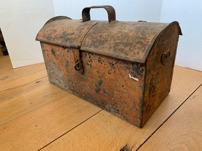 19th Century Tole Box at 1stDibs